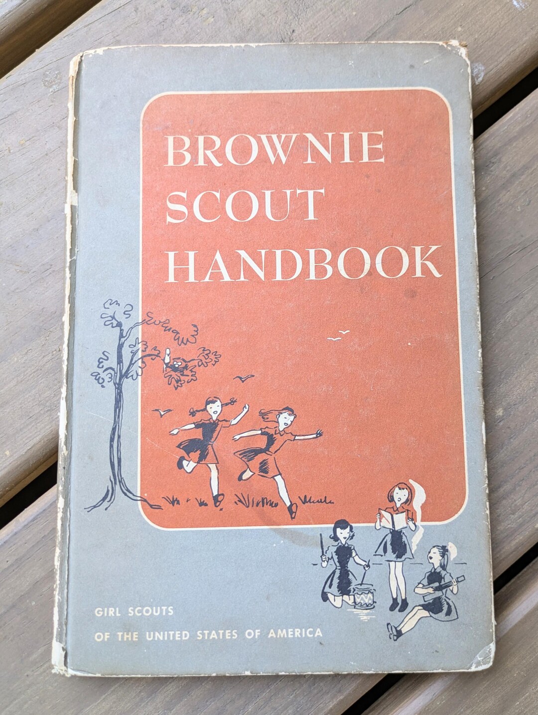 1954 Brownie Scout Handbook, Girl Scout Memorabilia, Brownie ...
