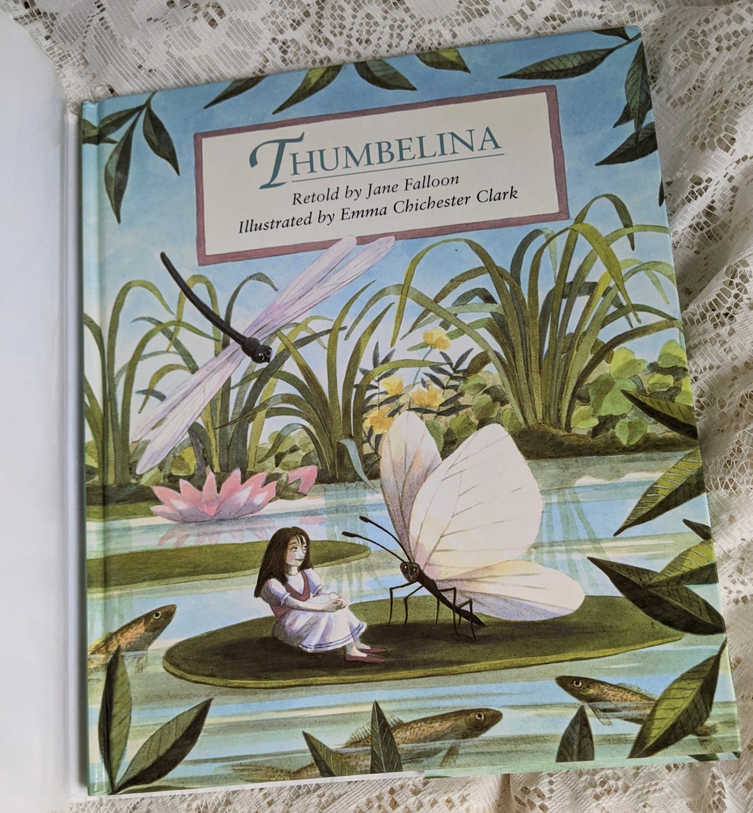 Thumbelina Large Children's Fairytale Book, 1997 Hardcover Picture Like ...