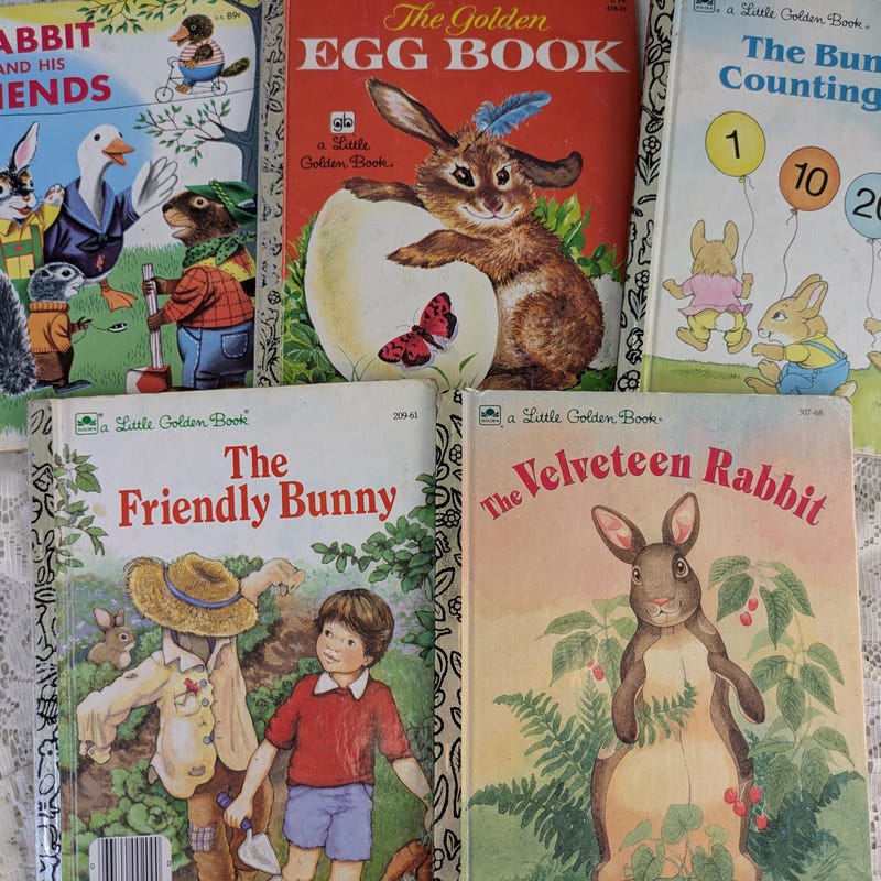 Golden Books Vintage - Etsy