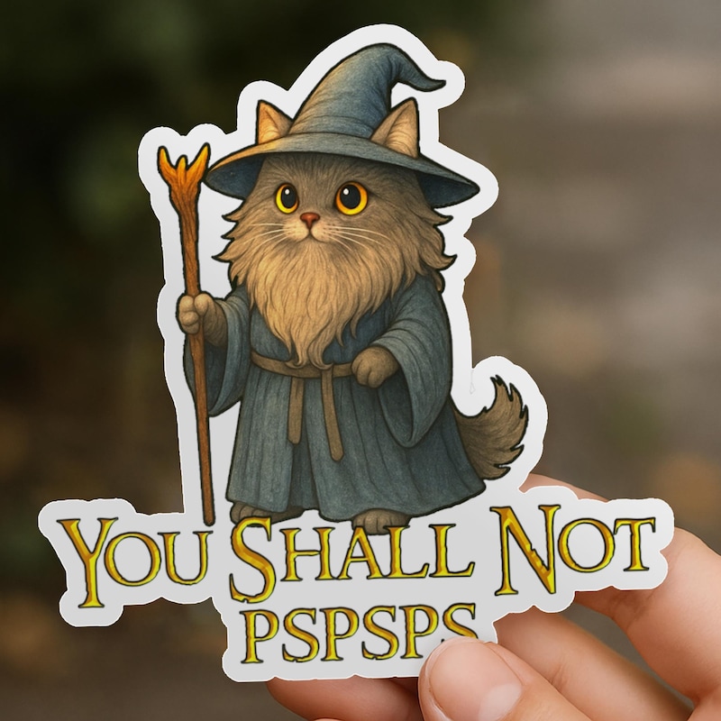 Fantasy Gandalf Cat - Etsy