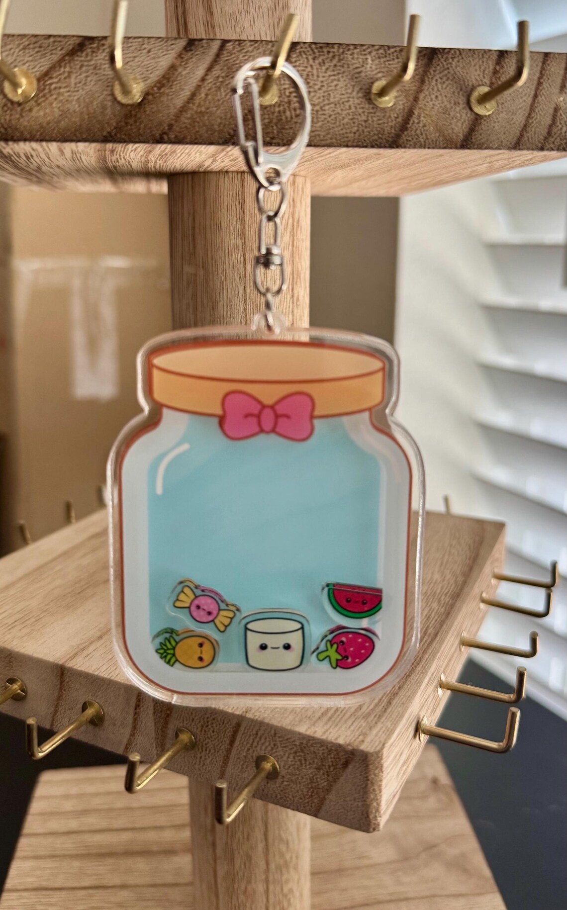 Kawaii Shaker Keyring V2 - Etsy