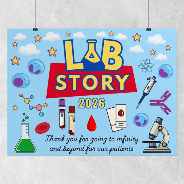 Lab Week Decoration - Etsy