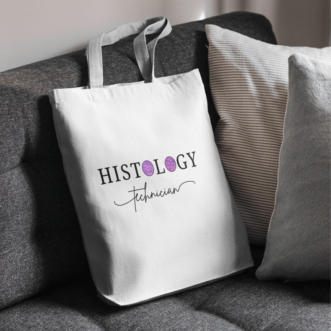 Histology Technician Tote Bag: Histotech Gift for Medical Lab Tech - Etsy