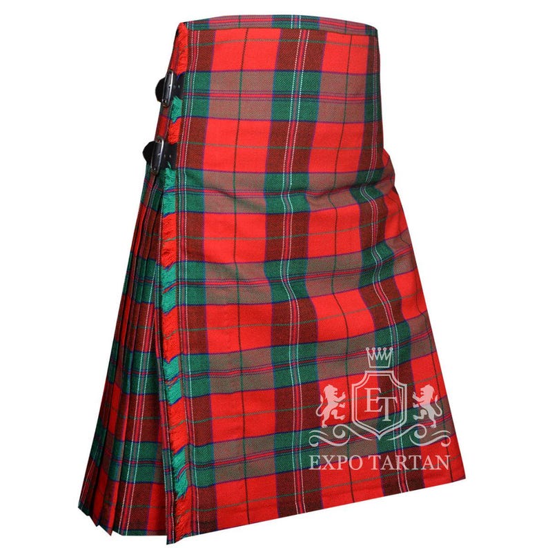 Thomas of Wales Welsh Tartan Kilt - Scottish Tartan Kilts - 8 Yards ...