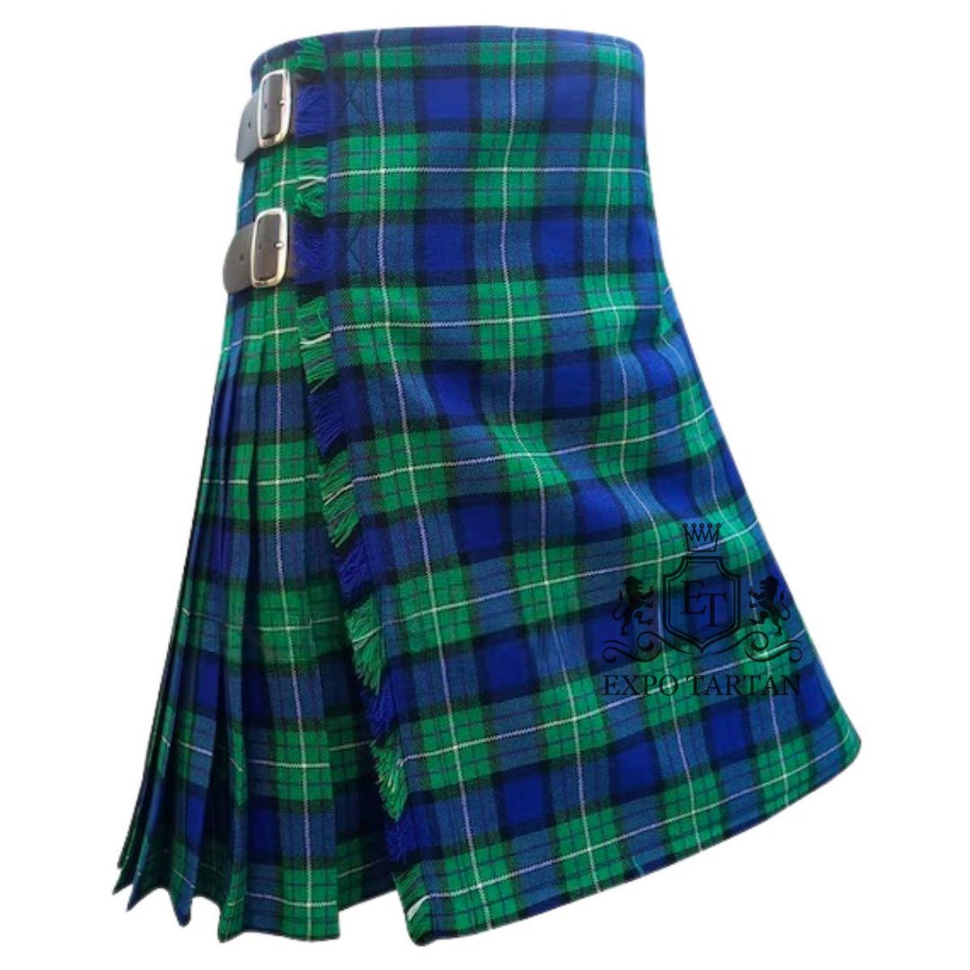 Alexander Tartan Kilt - Scottish Tartan Kilts - 8 Yard Tartan Kilt - 16 ...