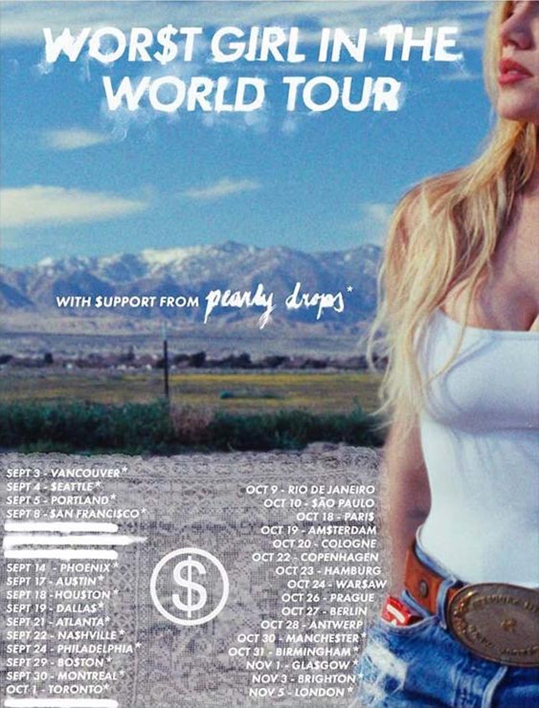 Slayyyter Tour Poster 2026 Konzertdaten Wandkunst Print - Etsy.de