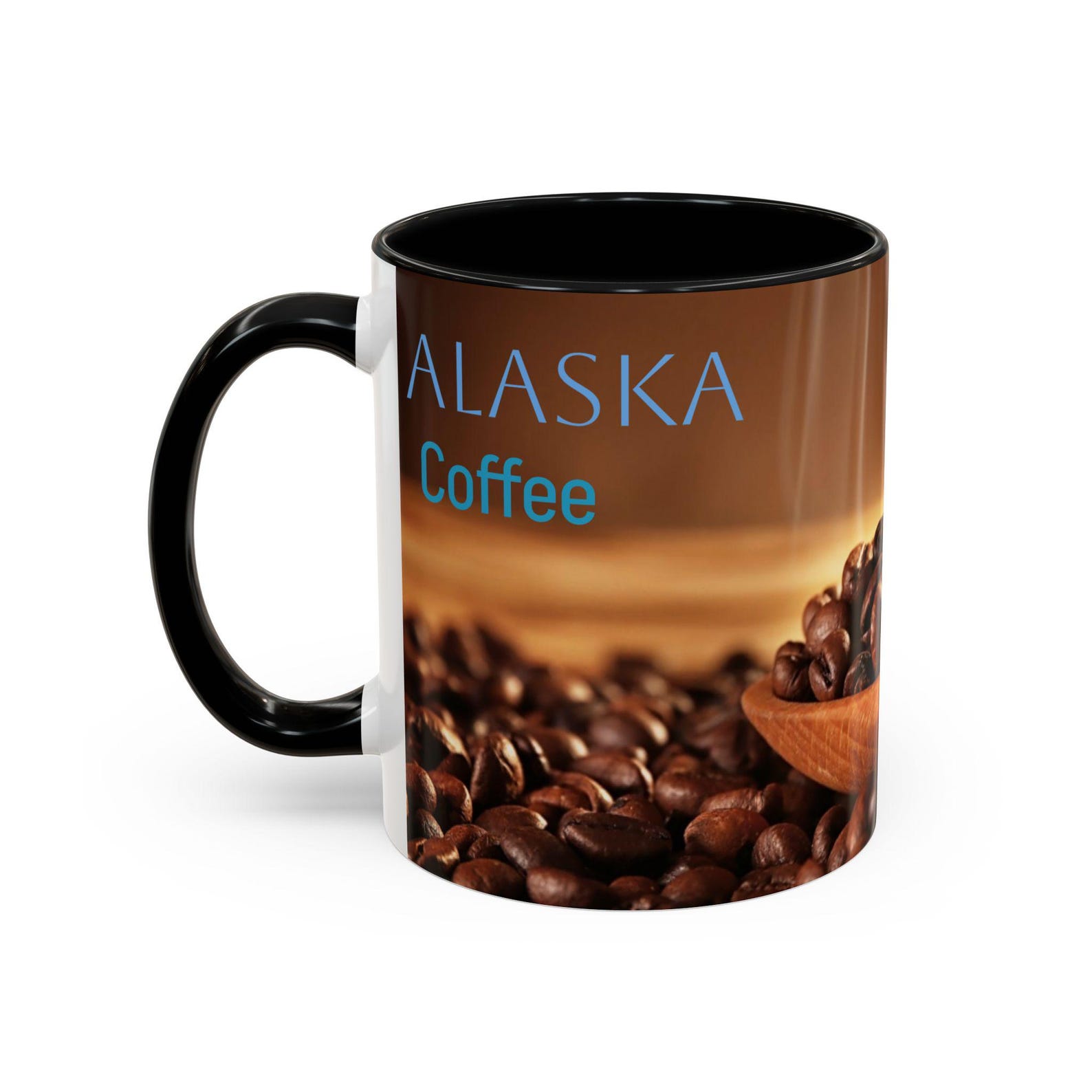 Alaska Coffee Beans 2026 Mug | Accent Coffee Mug 11oz 15oz - Etsy