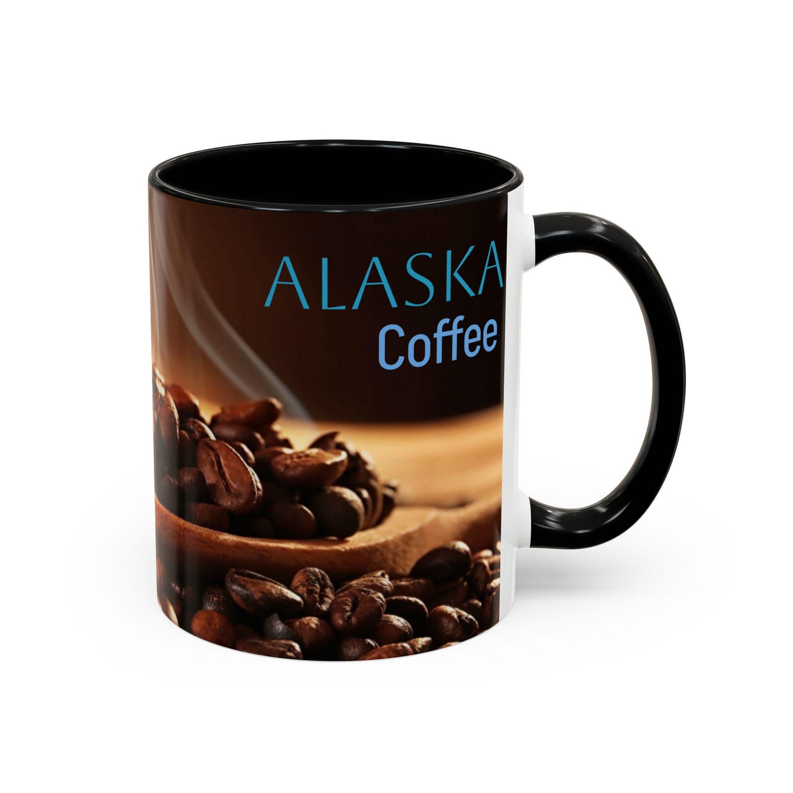 Alaska Coffee Beans 2026 Mug | Accent Coffee Mug 11oz 15oz - Etsy