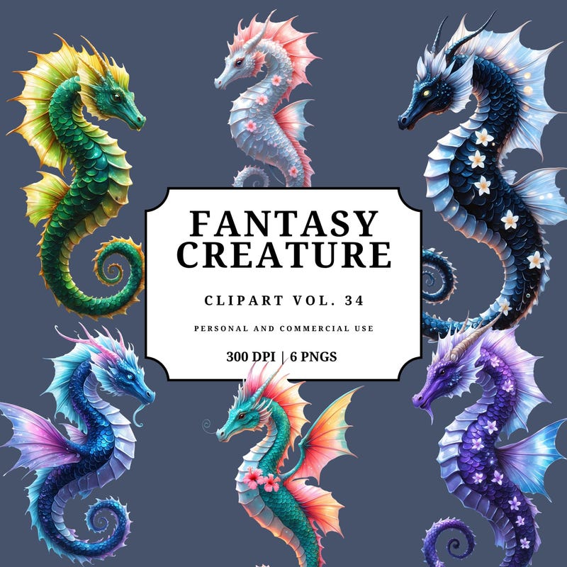 Sea Dragon - Etsy