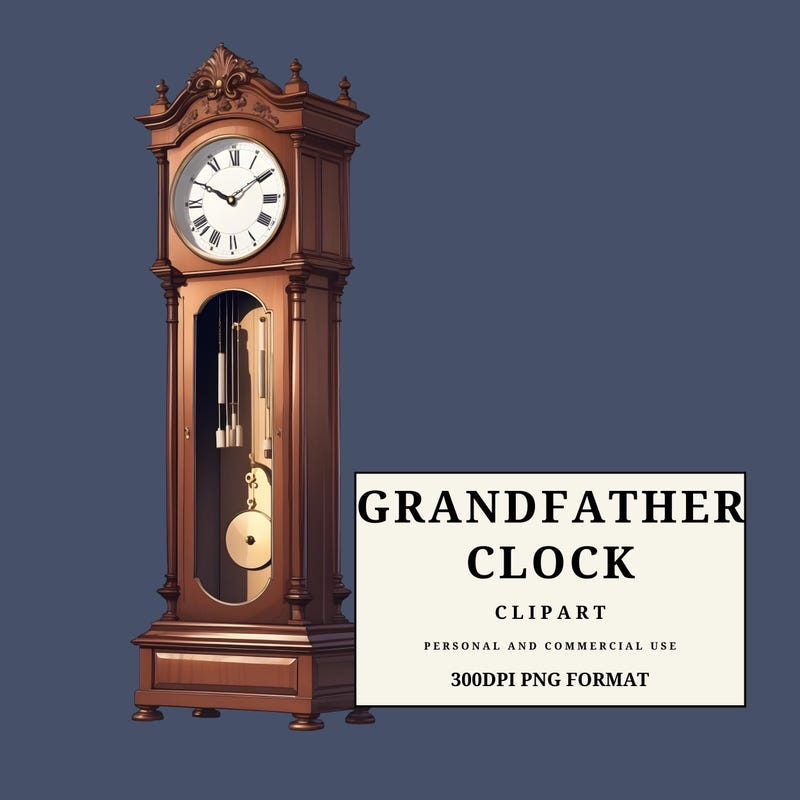 1/6 Grandfather Clock - Etsy