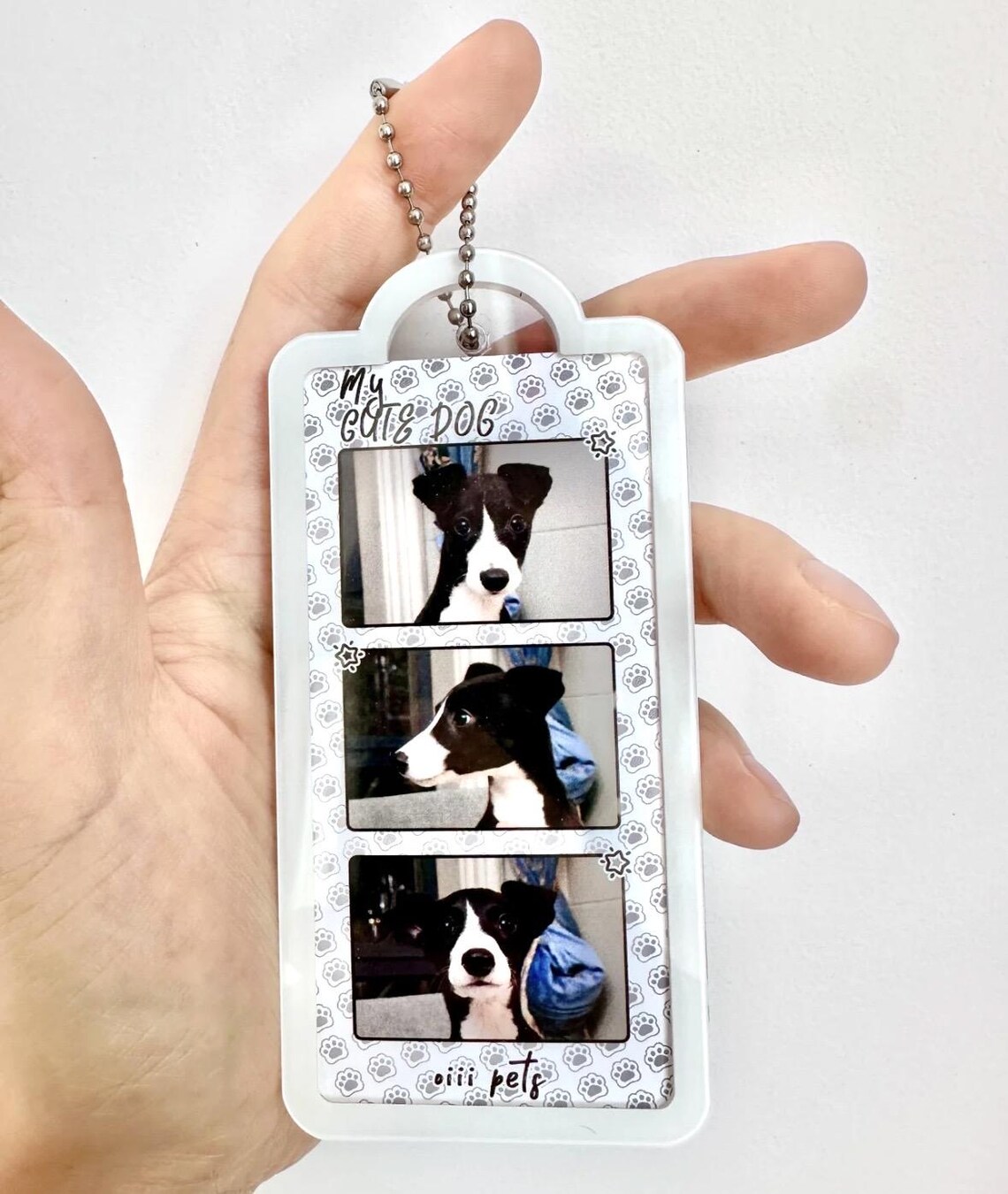 Customized Pet Photo Acrylic Keychain, for Pet Lovers - Etsy