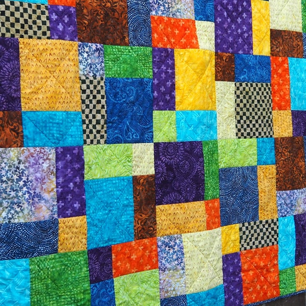 Batik Quilt Pattern - Etsy