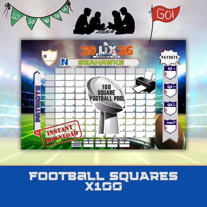 Super Bowl 2026 File - Etsy