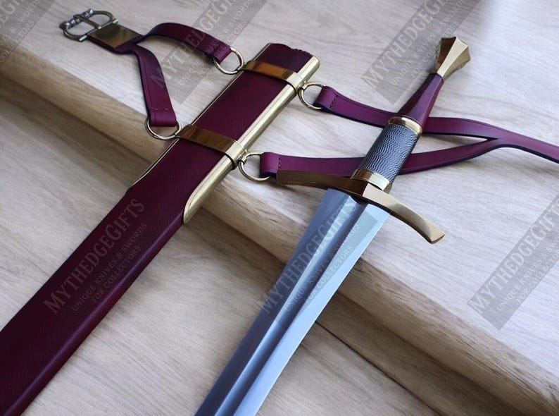 Handmade Viking Sword, Custom Sword With High Carbon Steel, Display ...