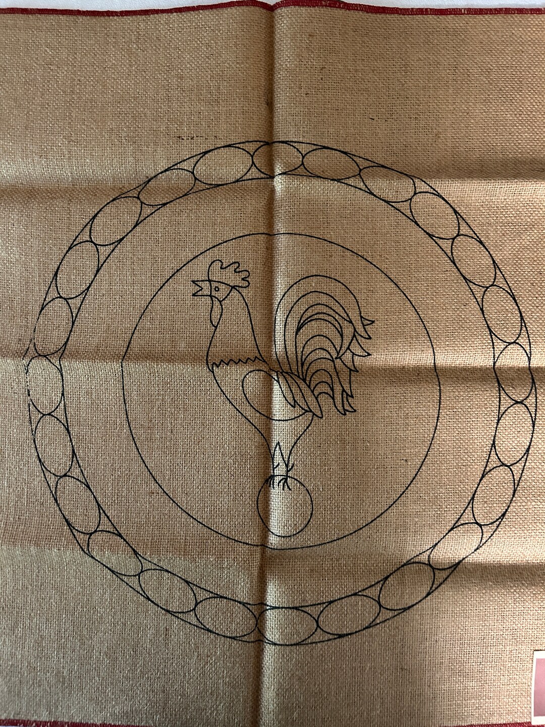 Joan Moshimer Rug Hooking Punch Needle Cottage Core Burlap Patterns ...