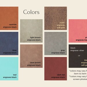 Engraved Leather Portfolio With Zipper, Personalized Portfolio ...