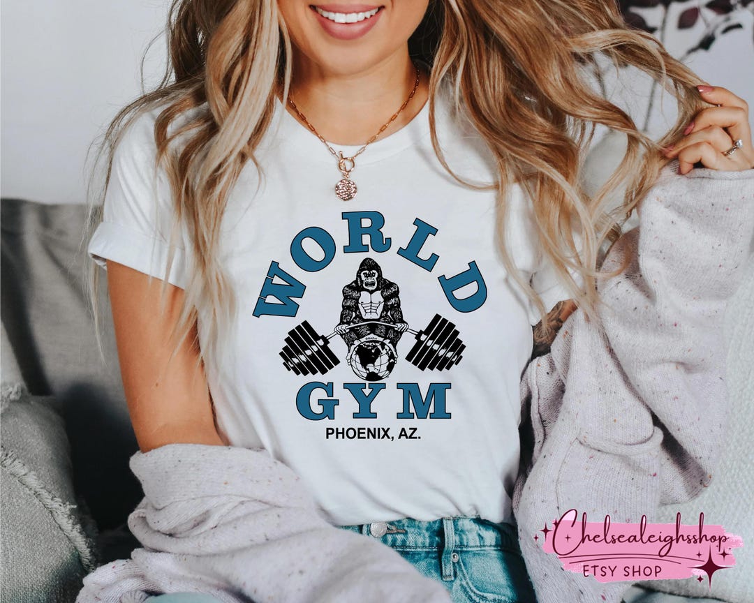 80s World Gym Phoenix Bodybuilding Retro Hoodie, Gym Graphic T-shirt - Etsy