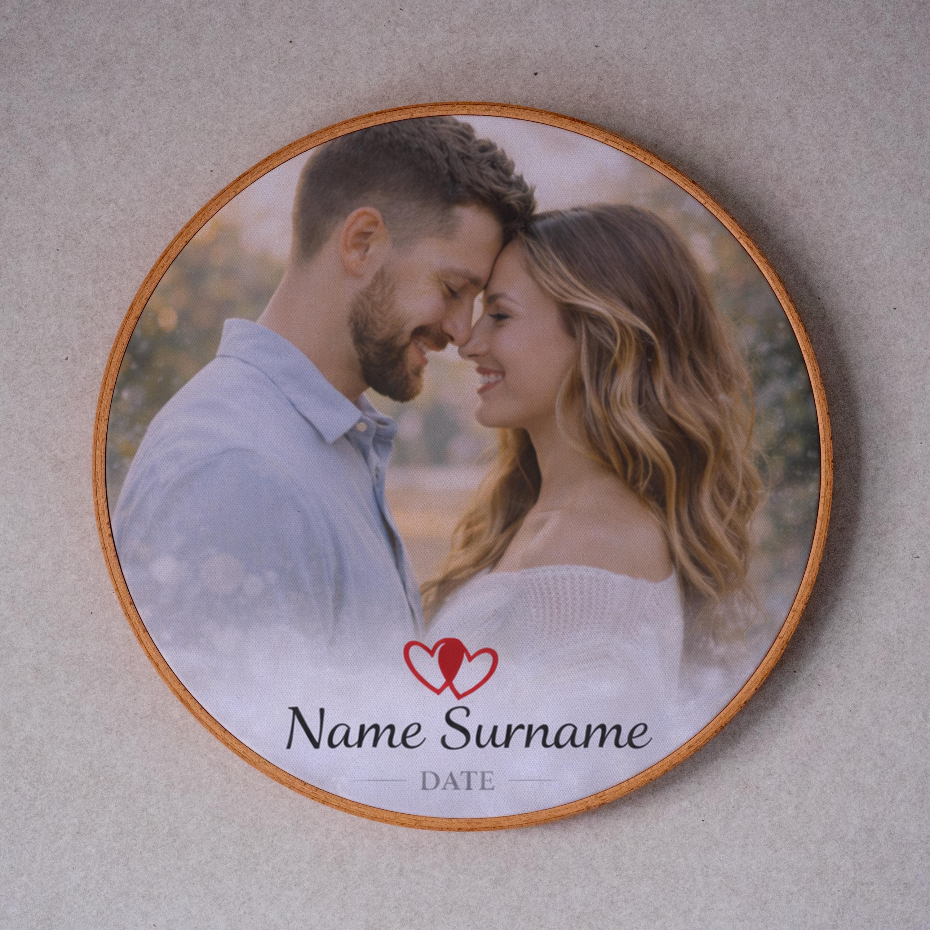 Personalized Photo Round Photo Hoop, Couple Gifts, Family Photo, Photo Frame, Gift For Her, Gift For Mom, Wood Hoop Photo Personalized Photo Round Photo Hoop, Couple Gifts, Family Photo, Photo Frame, Gift For Her, Gift For Mom, Wood Hoop Photo