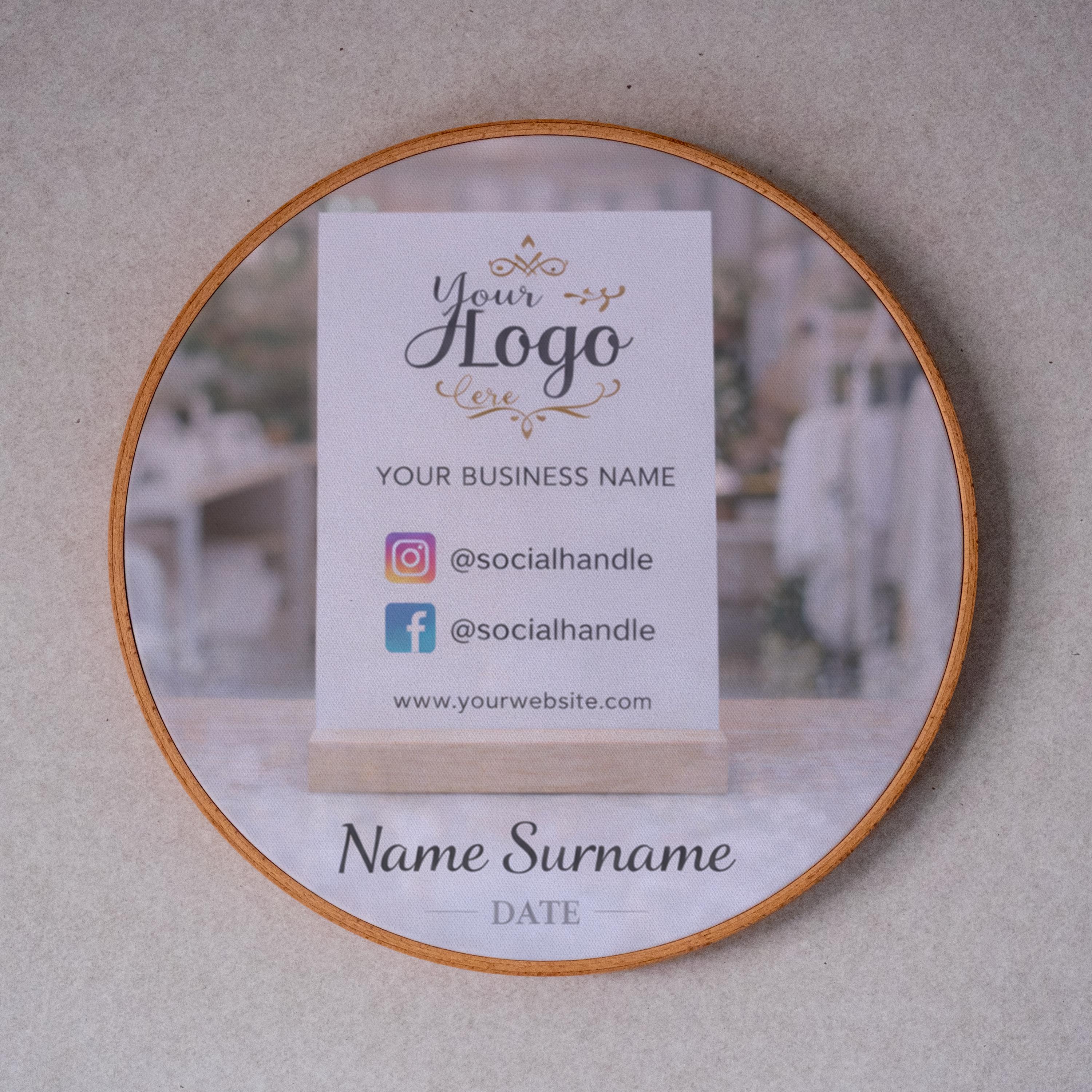 Personalized Wood Hoop Business Decoration Sign, Shop Decor, Business Social Media Sign, Sign For Business, Your Logo Wood Hoop, Scan To Pay Personalized Wood Hoop Business Decoration Sign, Shop Decor, Business Social Media Sign, Sign For Business, Your Logo Wood Hoop, Scan To Pay