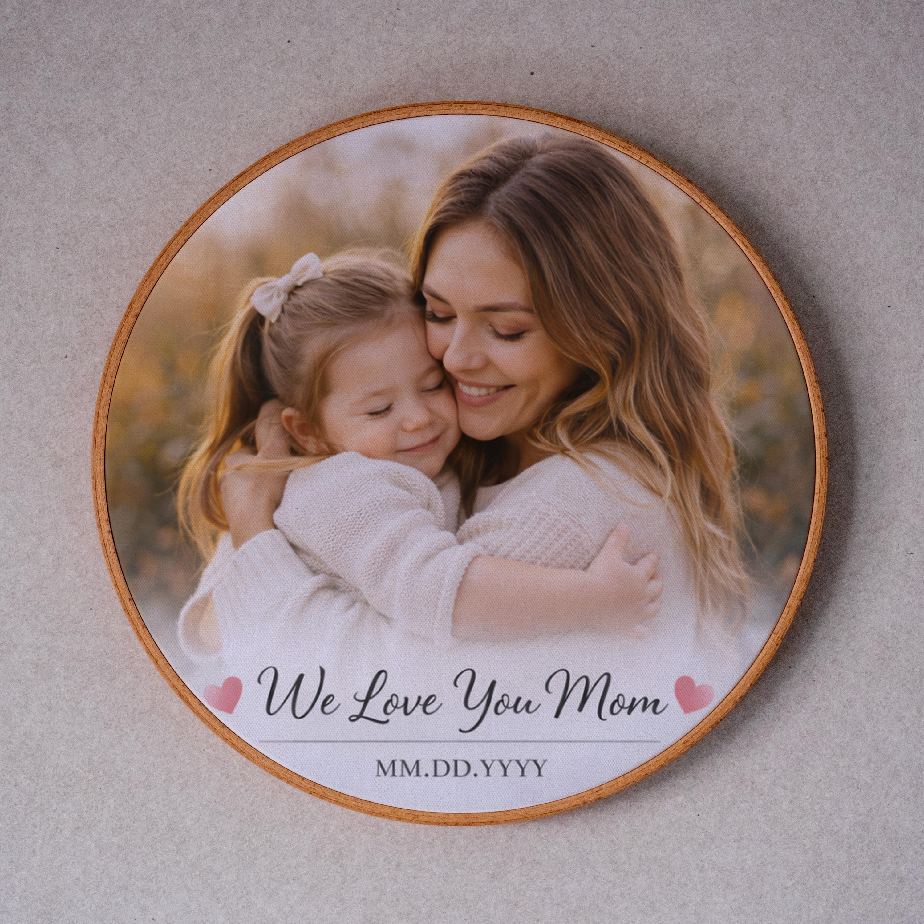 Personalized Photo Round Photo Hoop, Family Gift, Gift For Him, Photo Gift, Photo Frame, Gift For Her, Gifts For Mom, Wood Hoop Photo Personalized Photo Round Photo Hoop, Family Gift, Gift For Him, Photo Gift, Photo Frame, Gift For Her, Gifts For Mom, Wood Hoop Photo