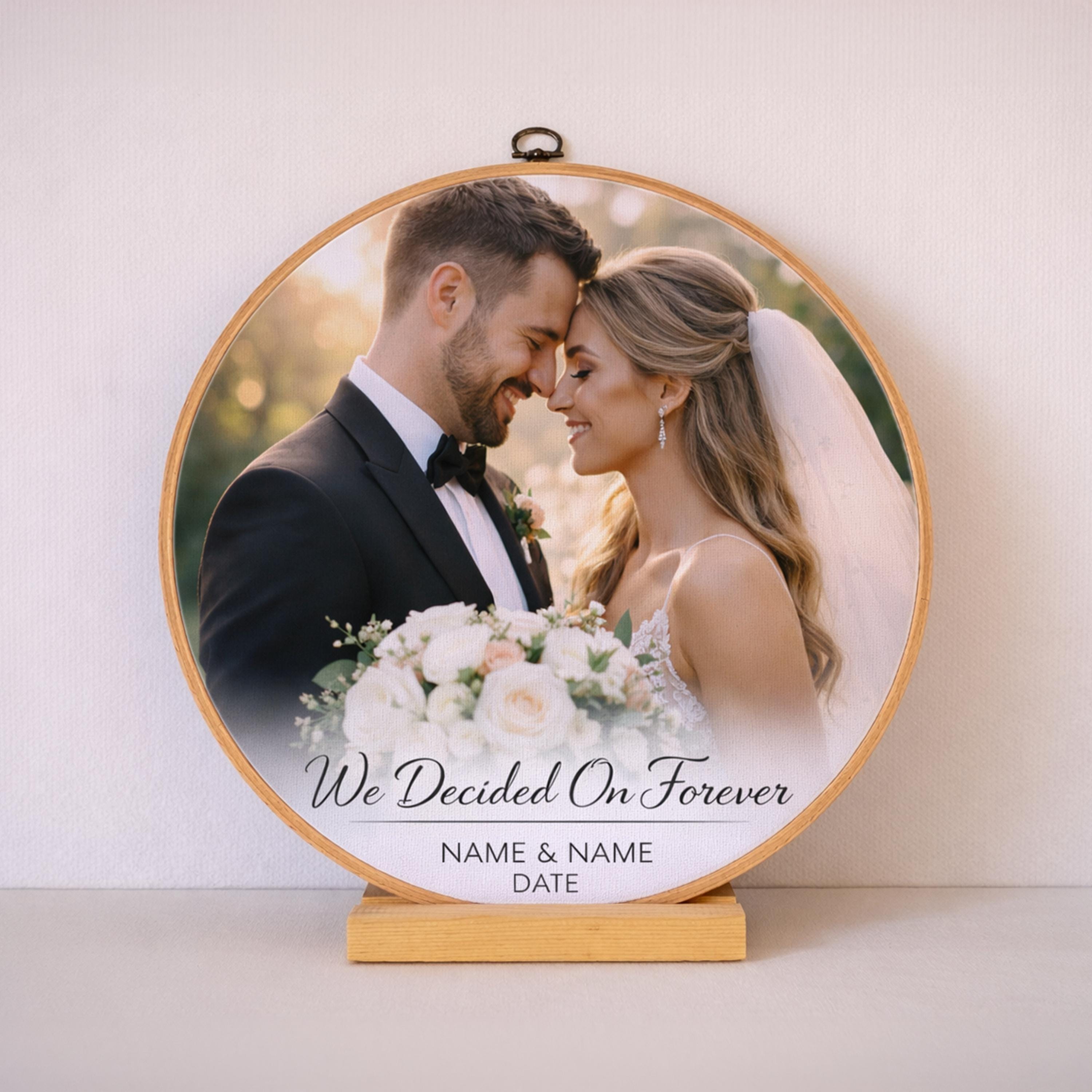 Personalized Valentine'S Day Photo Gift, Snow Globe Photo Block, Unique Photo Frame, Custom Round Hoop Frame, Photo Collage Print,Love You Personalized Valentine'S Day Photo Gift, Snow Globe Photo Block, Unique Photo Frame, Custom Round Hoop Frame, Photo Collage Print,Love You