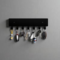 Personalized Modern Unique Wooden Key Holder, Ocean-rolled Painted ...