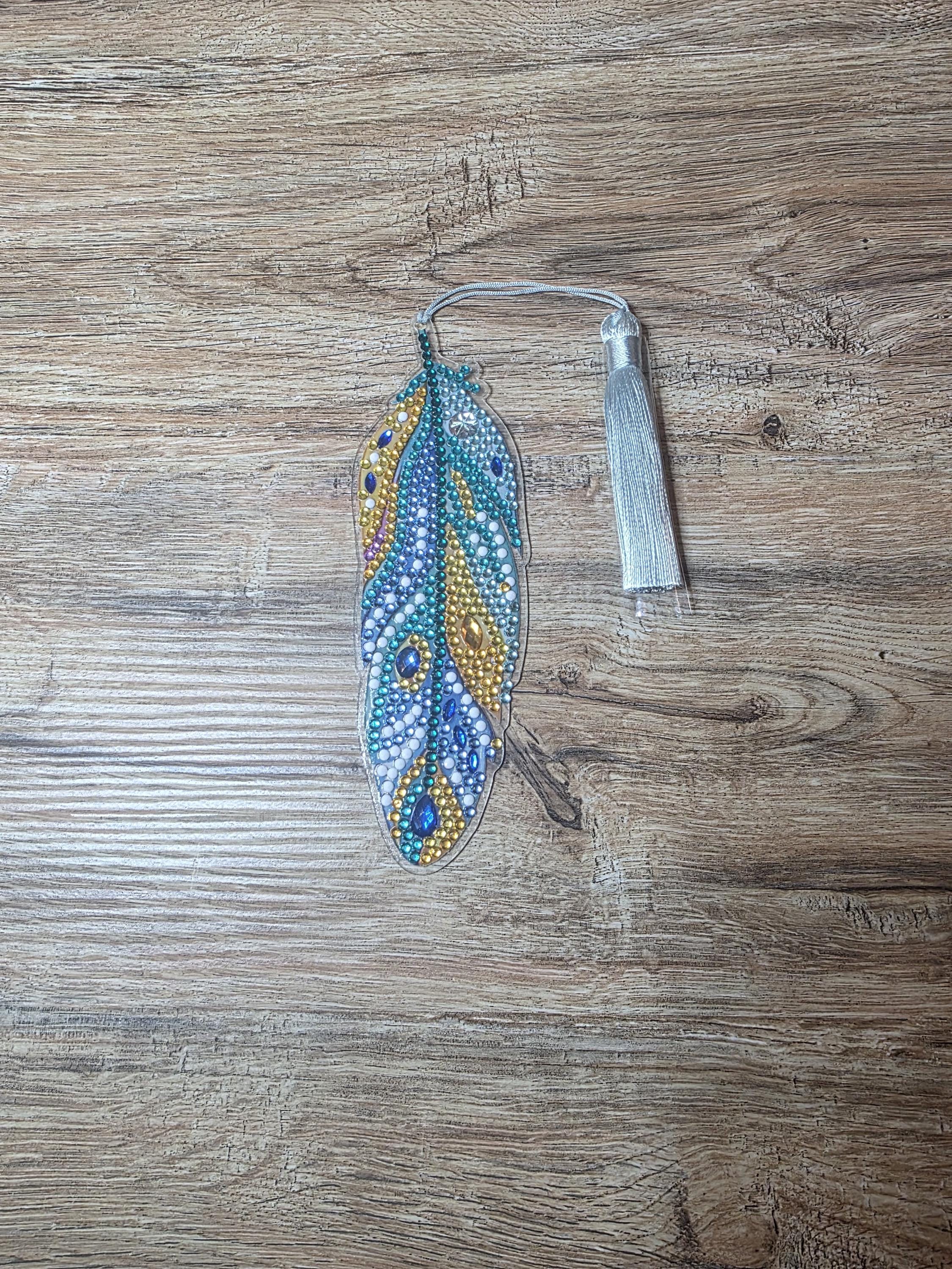 Diamond Painted Bookmarks - Etsy