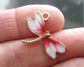 Dragonfly Charms - Etsy