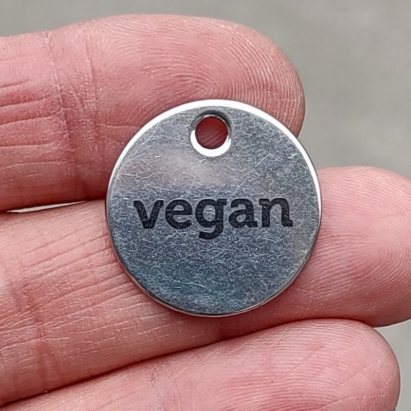 Vegan Pendant - Etsy