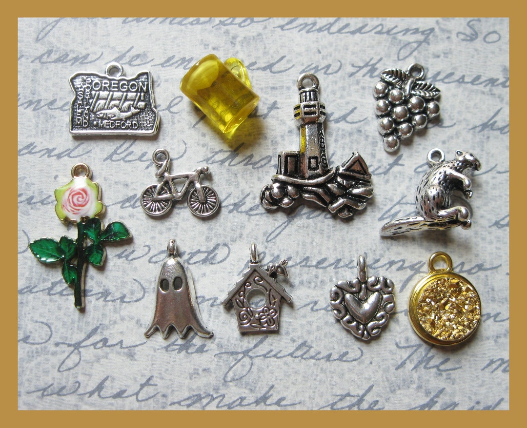 Oregon Charm Collection in Silver Tone - C3189 - Etsy