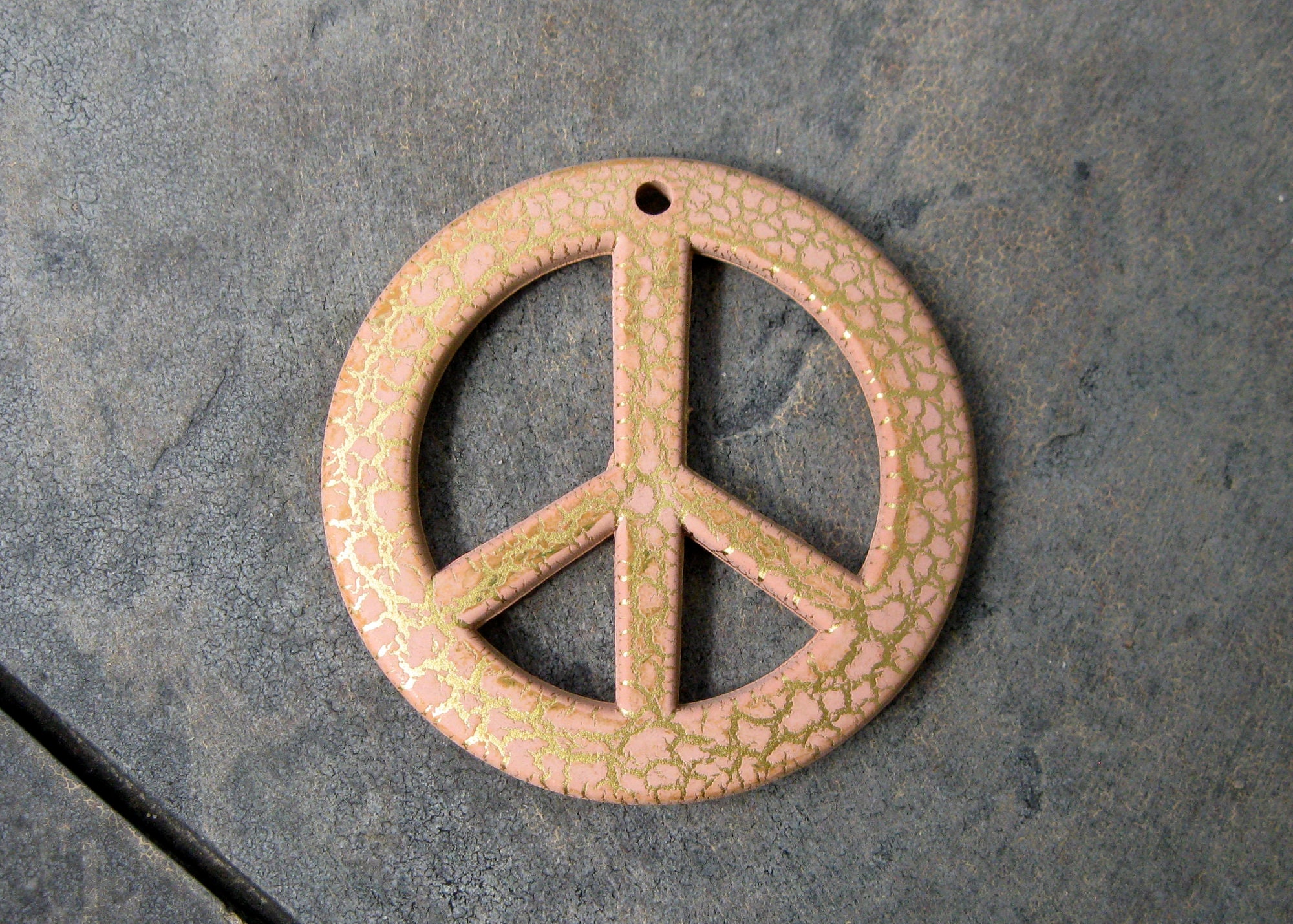 World Peace Charm Collection in Silver Tone / Pink Rose Gold | Etsy