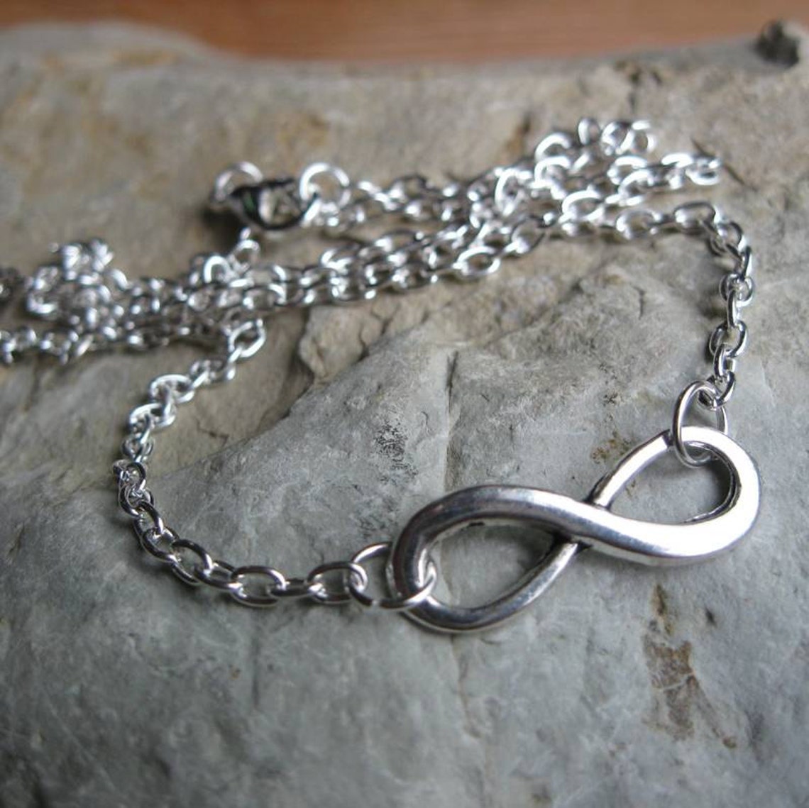 10 Infinity Symbol Charms in Silver Tone C1473 - Etsy