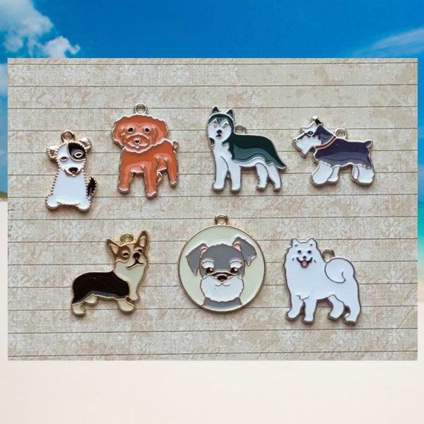 Dog Charm - Etsy