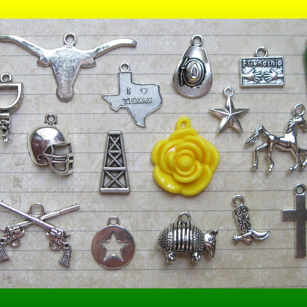Texas Charms - Etsy