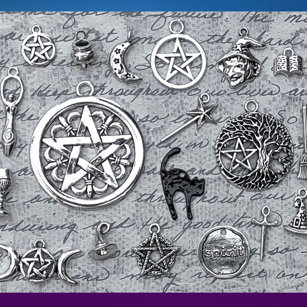 Witch Charm Bracelet - Etsy