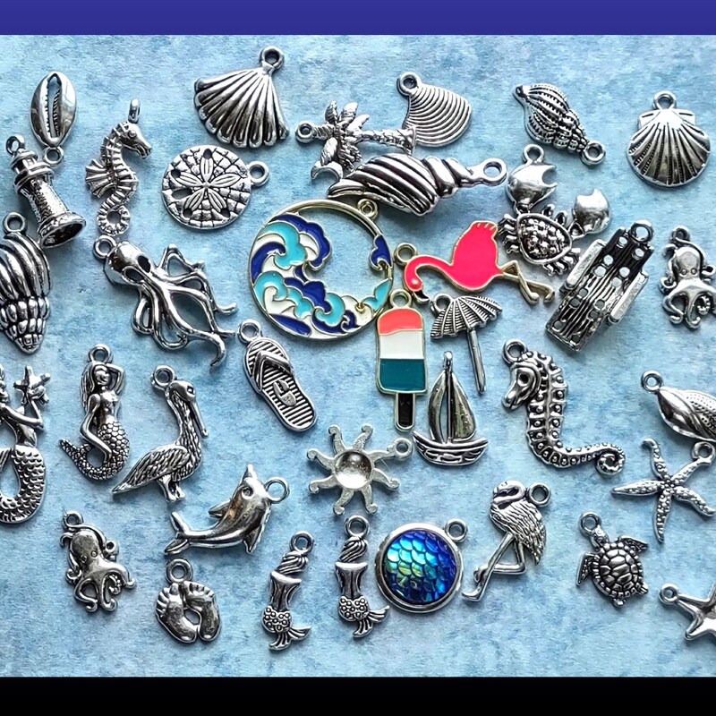 Beach Charms - Etsy