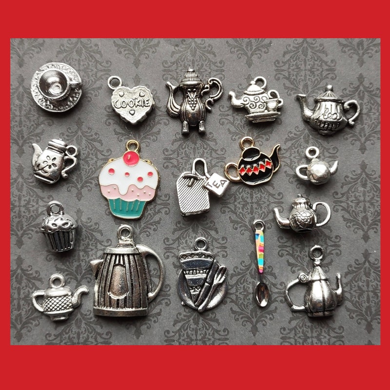 Tea Charms - Etsy