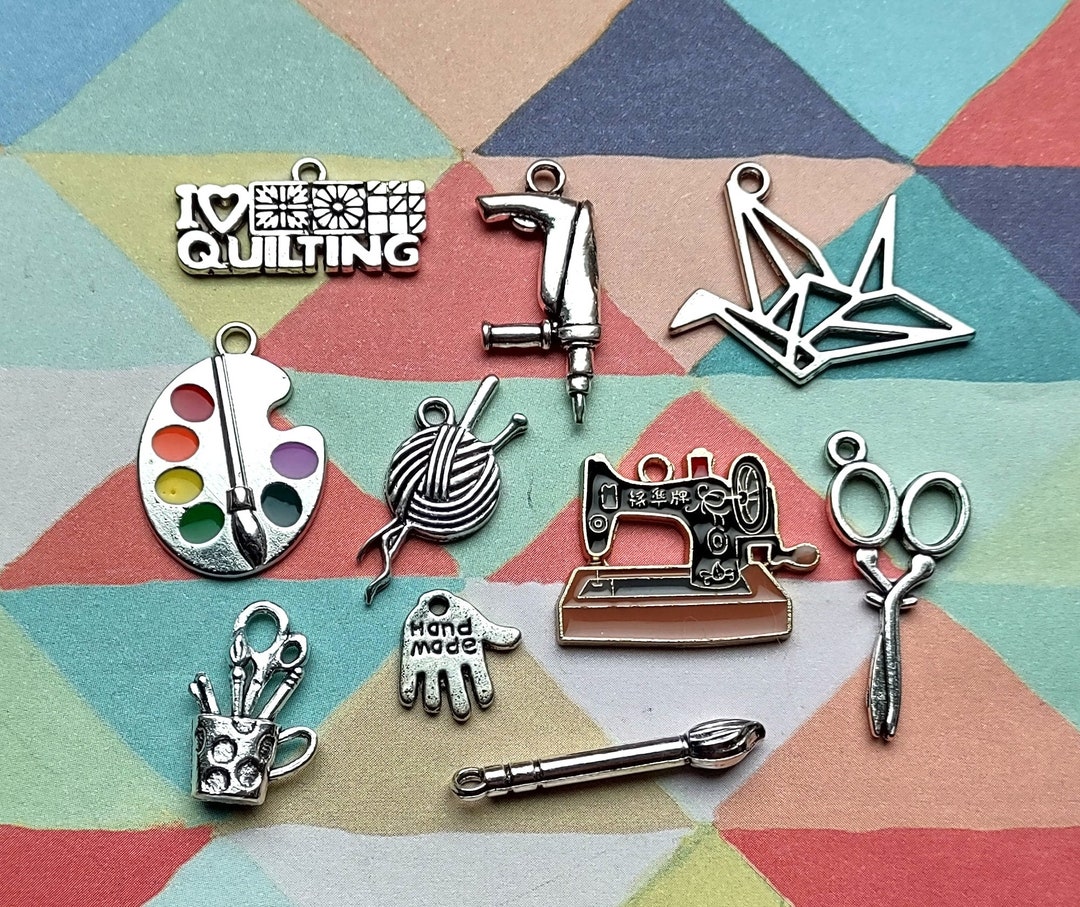 Arts and Crafts Charm Pendant Collection - C4098 - Etsy