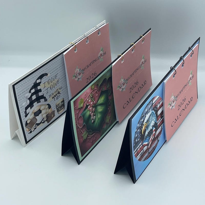 Stand up Desk Calendars 2026 - Etsy