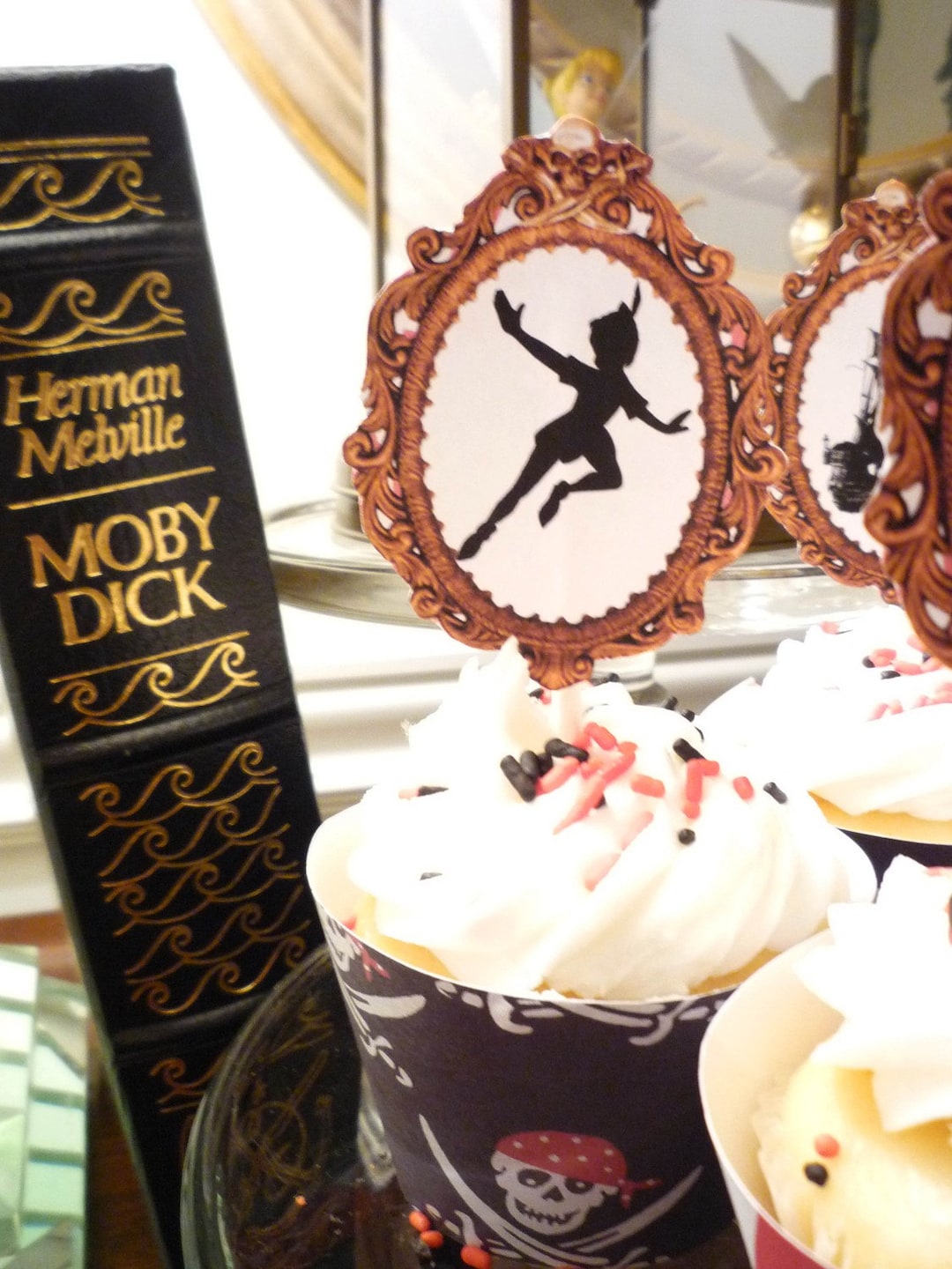 Printable Peter Pan Cupcake Toppers and Wrappers - Etsy