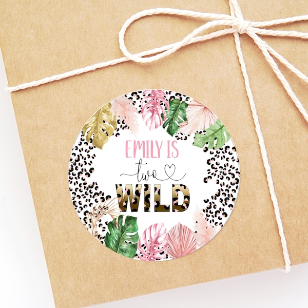 Two Wild Birthday - Etsy