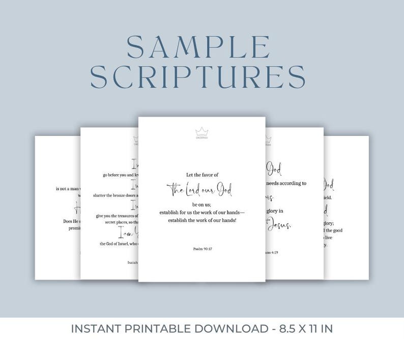 God Hears You Printable: 10 Scriptures to Pray for Encouragement ...