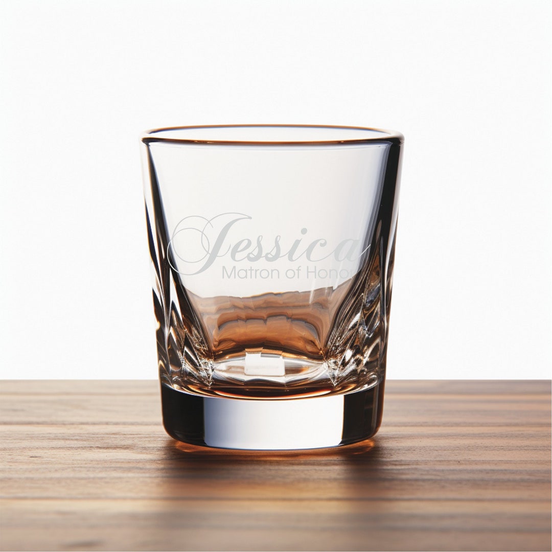 Wedding Design #3 Unique Laser Engraved Shot Glass - Stylish Barware ...