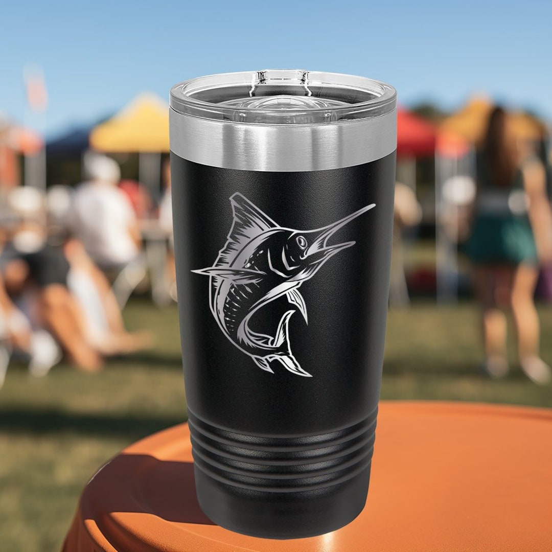 Marlin | Stay Hydrated on the Go With a Double Insulated Travel Tumbler ...