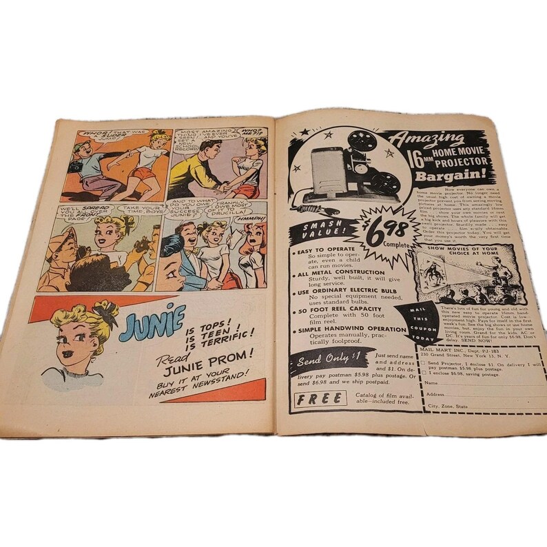 Dexter Comics #2 1948 Golden Age Comic Book Vintage Nostalgia - Etsy
