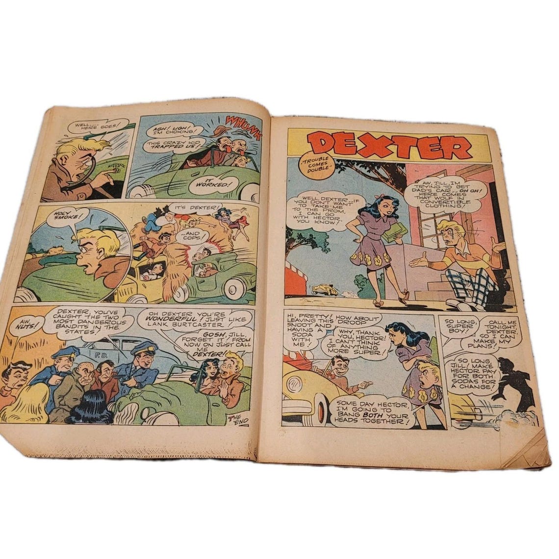 Dexter Comics #2 1948 Golden Age Comic Book Vintage Nostalgia - Etsy