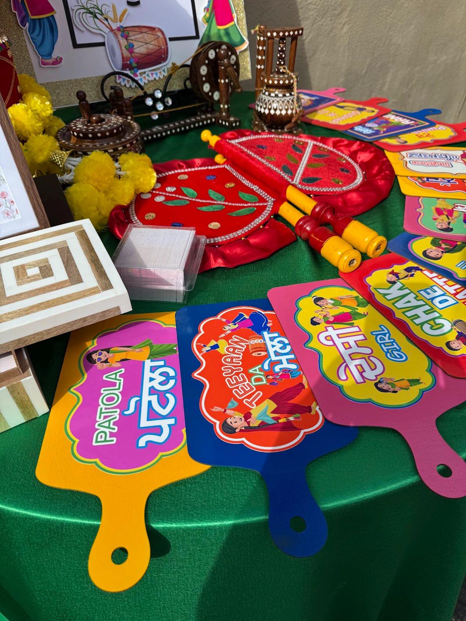Punjabi, Wedding, Sangeet, Mehndi, Dholki, Jago Party Photo Props - Etsy