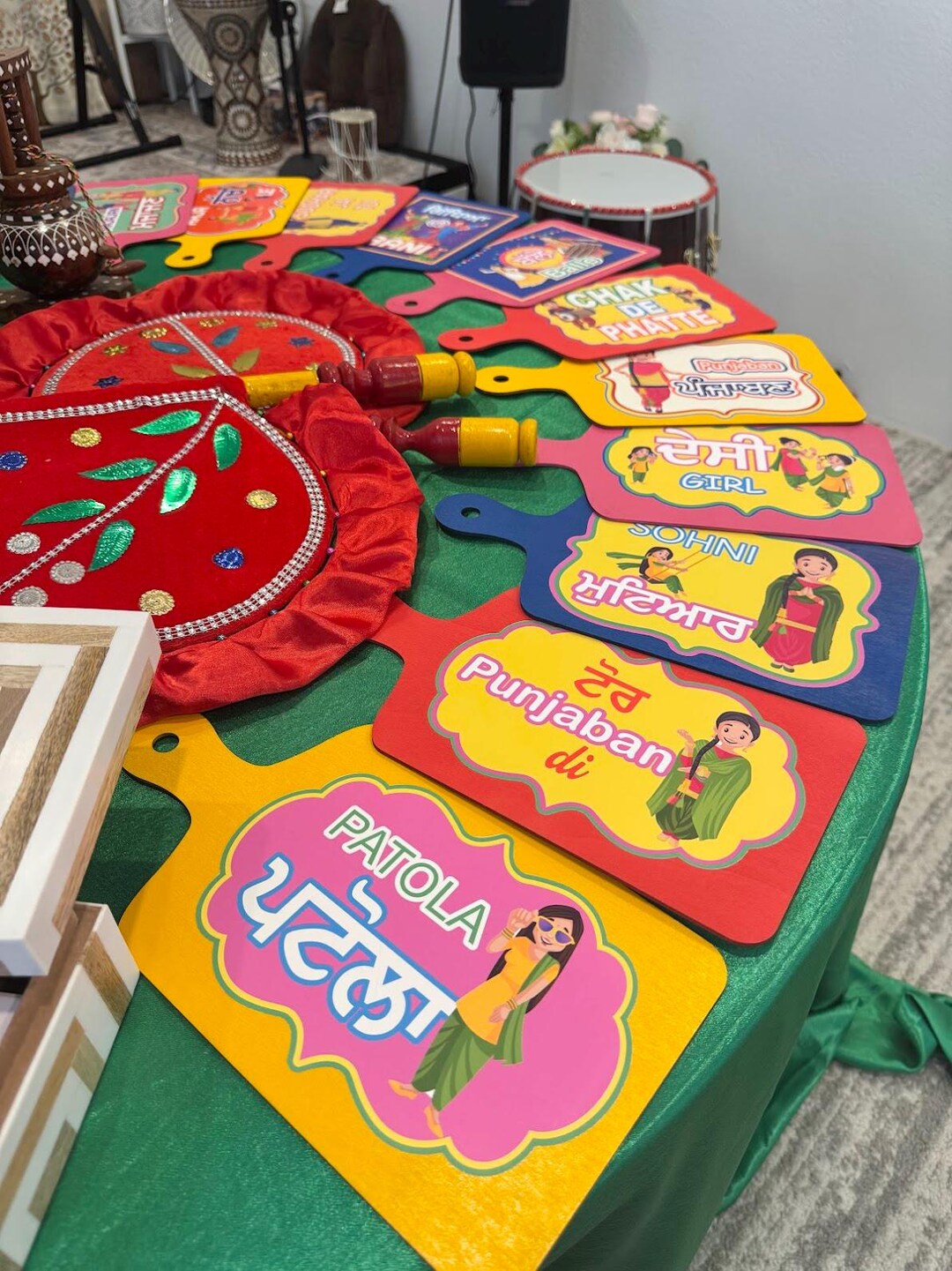 Punjabi, Wedding, Sangeet, Mehndi, Dholki, Jago Party Photo Props - Etsy