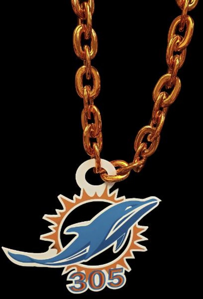 305 Miami Spirit/fan Chain - Etsy