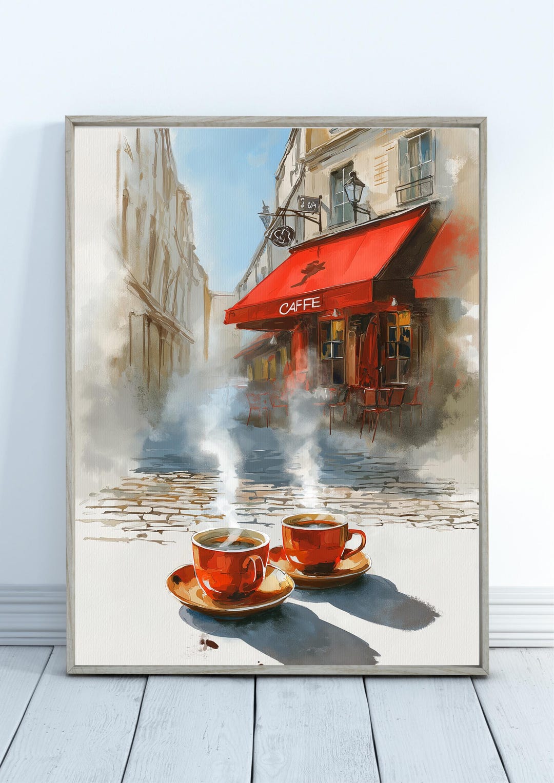 Coffee Poster, Italian Espresso Print, Kitchen Decor, Retro Coffee Art ...
